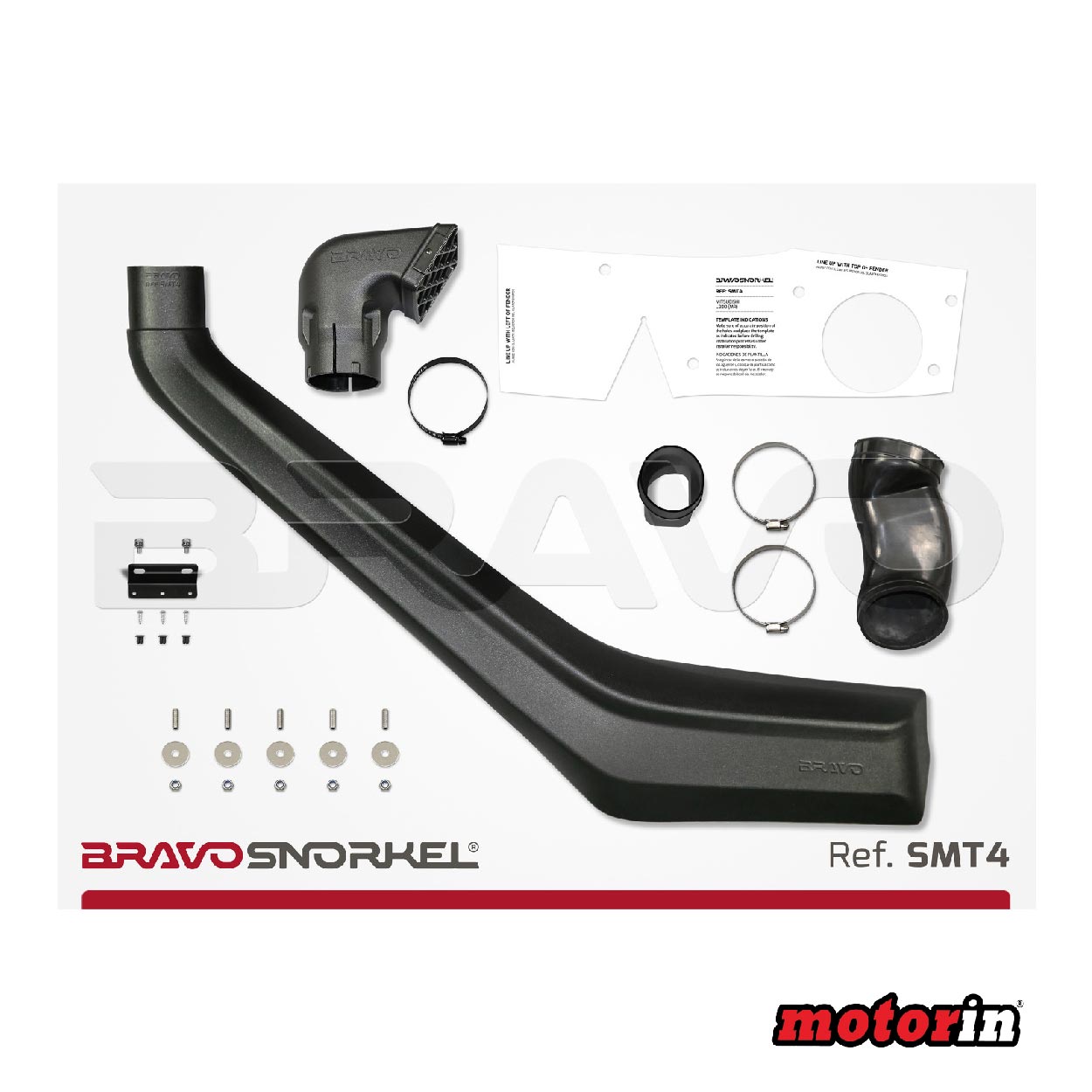 Bravo Snorkel Mitsubishi Innova L200 Triton MR Desde 2019 Motorin