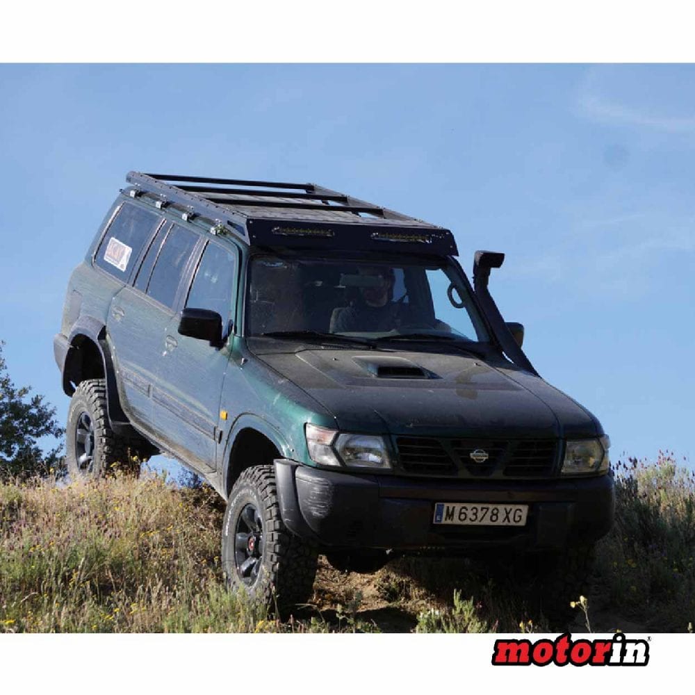 Grade de Tejadilho Slim "ACAYX" Nissan Patrol Y61 Longo - Motorin